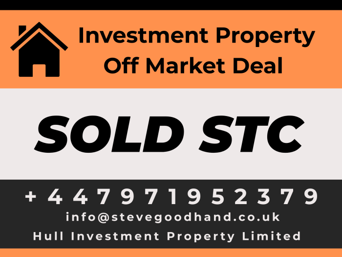 2 x Self-Contained Flats Hull HU3 Ref:0410 | Hull Investment Property